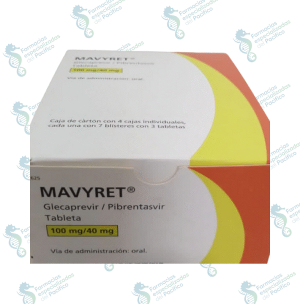 Mavyret 100mg/40mg (Glecaprevir / Pibrentasvir) – Farmacias del Pacifico