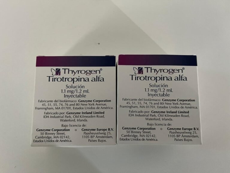 Thyrogen 1.1mg (tirotropina alfa) 2 ampolletas – Farmacias del Pacifico