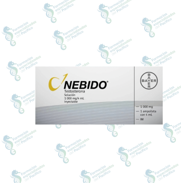 Nebido 1000 mg (testosterona) ampolleta – Farmacias del Pacifico