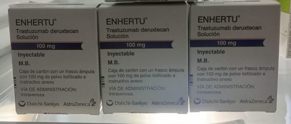 Enhertu 100mg (Traztuzumab Deruxtecan) solución inyectable – Farmacias ...