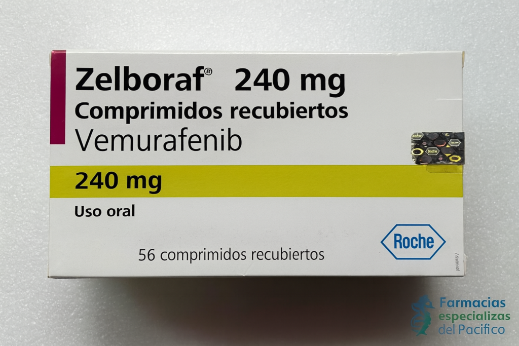 Zelboraf 240mg (Vemurafenib) 56 tabletas – Farmacias del Pacifico